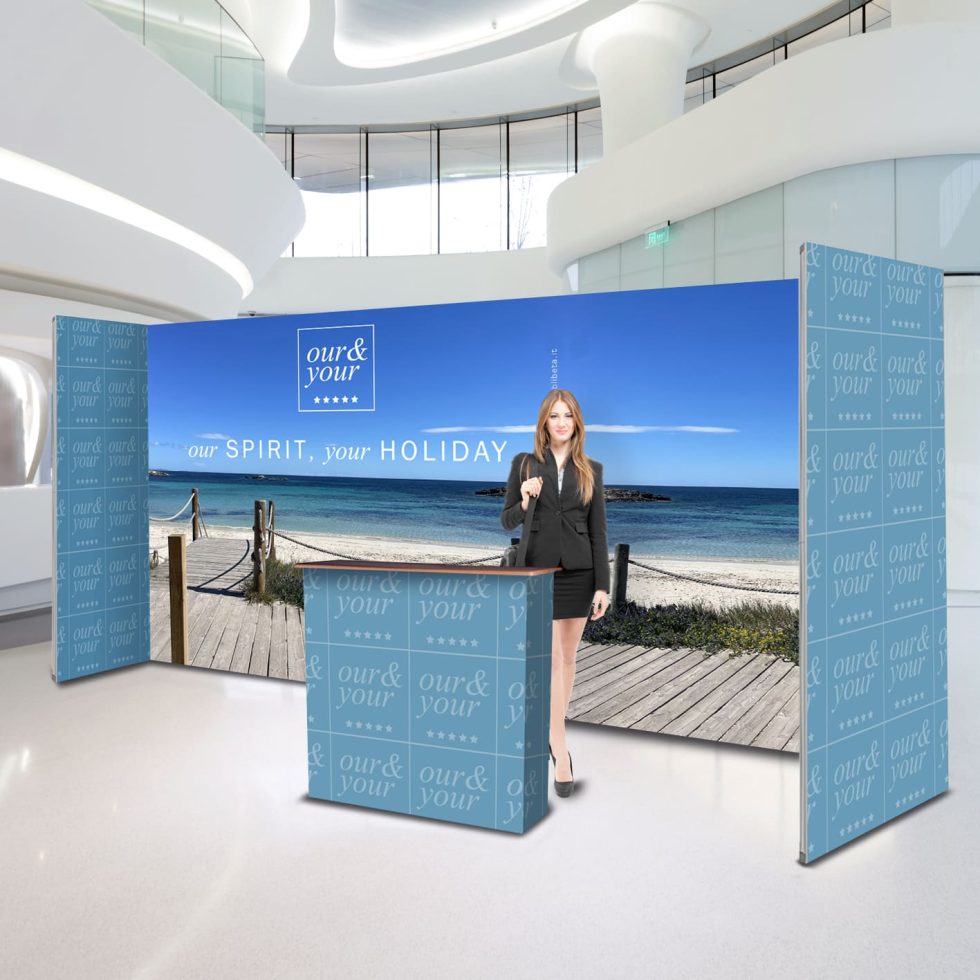 Stand portatili per fiera, stand pubblicitari | Publibeta